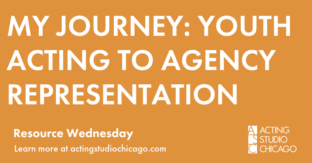 My Journey: Youth Acting Class to Agency Representation | Acting Studio ...